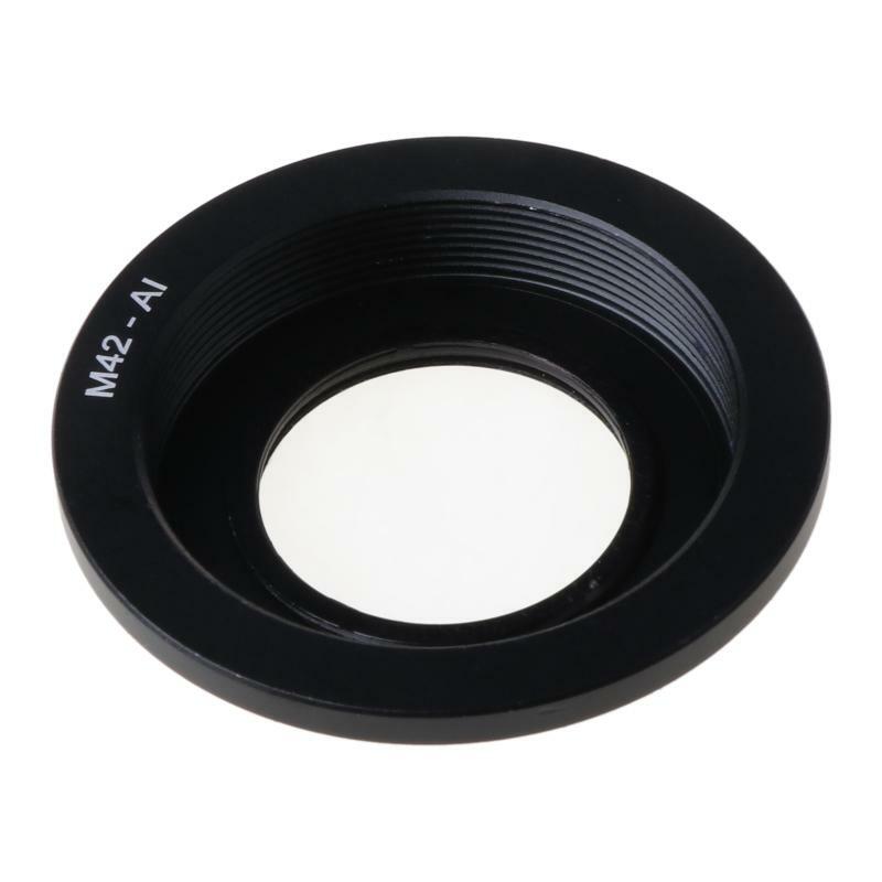 M42 Lens to for Nikon AI Mount Camera Adapter Ring with Infinity Focus ...