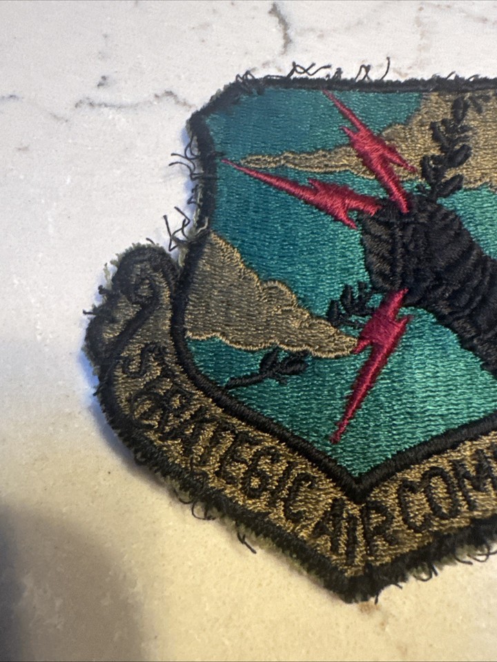 USAF US Air Force Strategic Air Command Patch | eBay UK