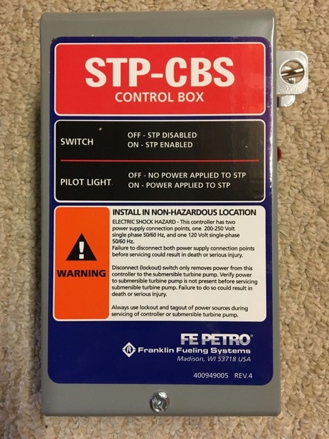 FE Petro STP-CBS Pump Control Box | eBay