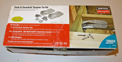 SIMPSON STRONG-TIE DTT2Z-R2 - ZMAX DECK & GUARDRAIL TENSION TIE KIT | eBay