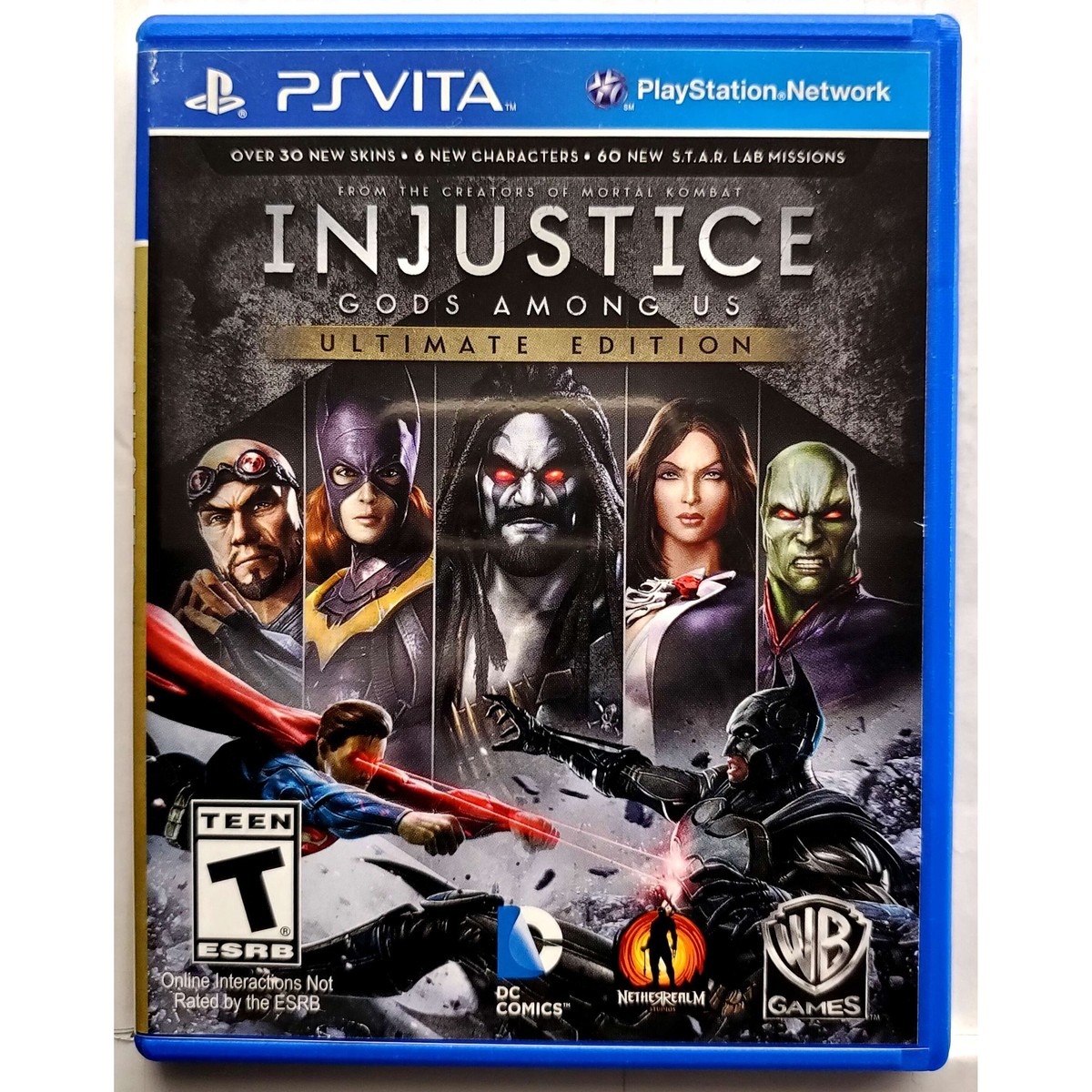 Injustice Gods Among Us Ultimate Ps4 Cover Art Imagine Injustice Gods