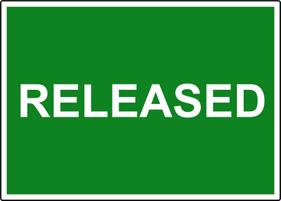 RELEASED | Laminated Vinyl Decal Sticker Label | eBay