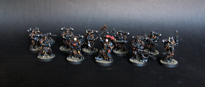 Pro painted Warhammer 40k CSM Black Legion Chaos Space Marines ...