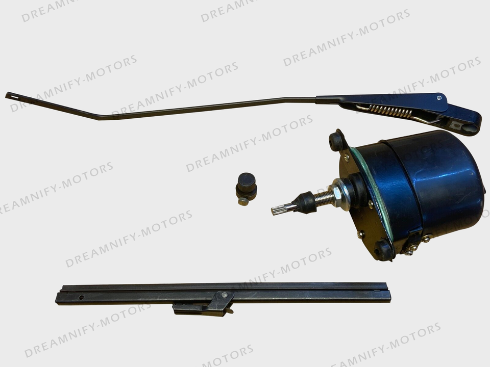 Windshield Wiper Motor kit universal 12 volt Fits Willys jeep CJ2A CJ3A ...