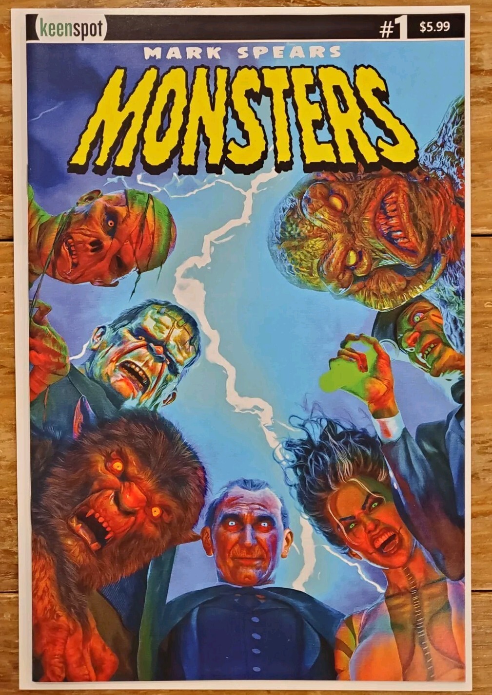 Mark Spears Monsters #1 NM Cover A The Boys Looking Down Homage ...