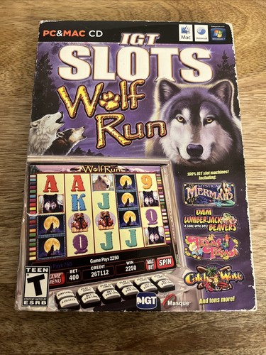 IGT Slots Wolf Run Video Game Pc Cd-ROM T-Teen New Sealed | eBay