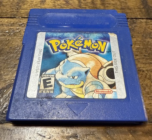 Pokemon Blue Version (Game Boy, 1998) 45496730826 | eBay