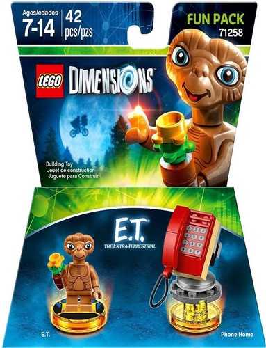 LEGO Dimensions E.T. The Extra-Terrestrial Fun Pack - ET & Phone Home ...