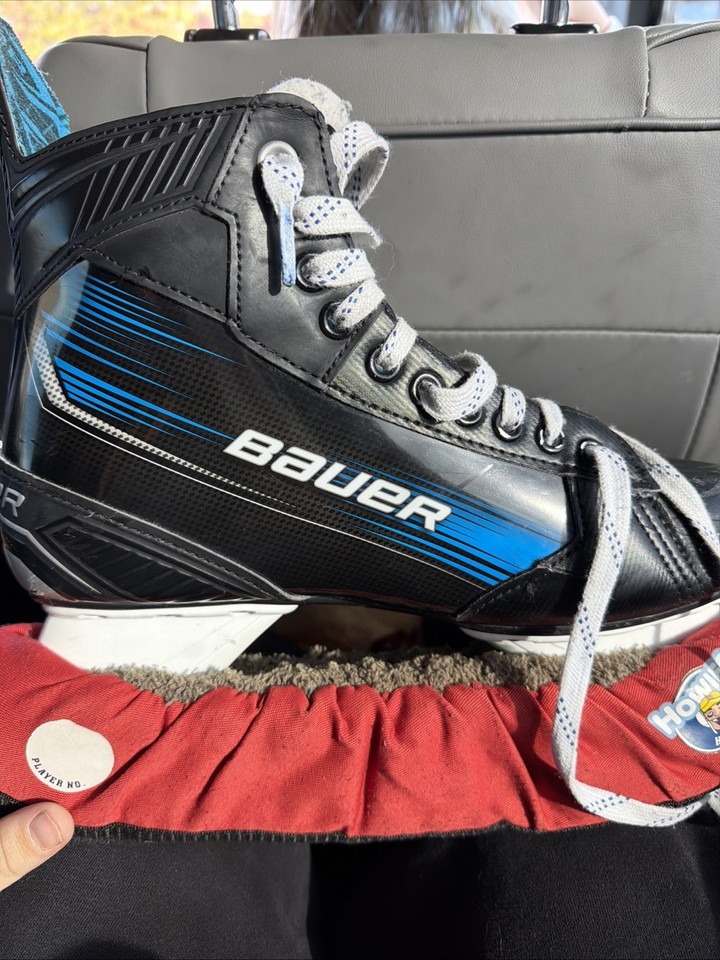 Bauer X Hockey Skates Size 7 With New Waxed Laces | eBay
