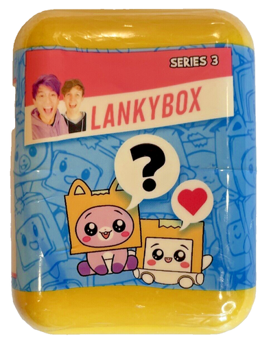 LankyBox Mini Mystery Squishy Figure - Series 3 THICC STICKY & CANNY ...