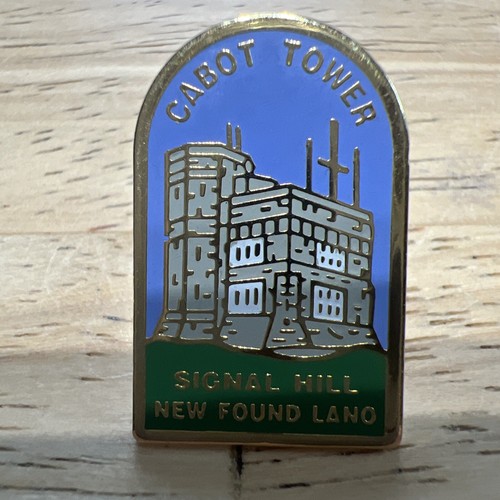 Cabot Tower Signal Hill Newfoundland Enamel Travel Collectible Pin ...