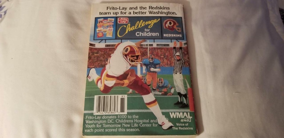 1988 Washington Redskins Press Guide World Champions | eBay