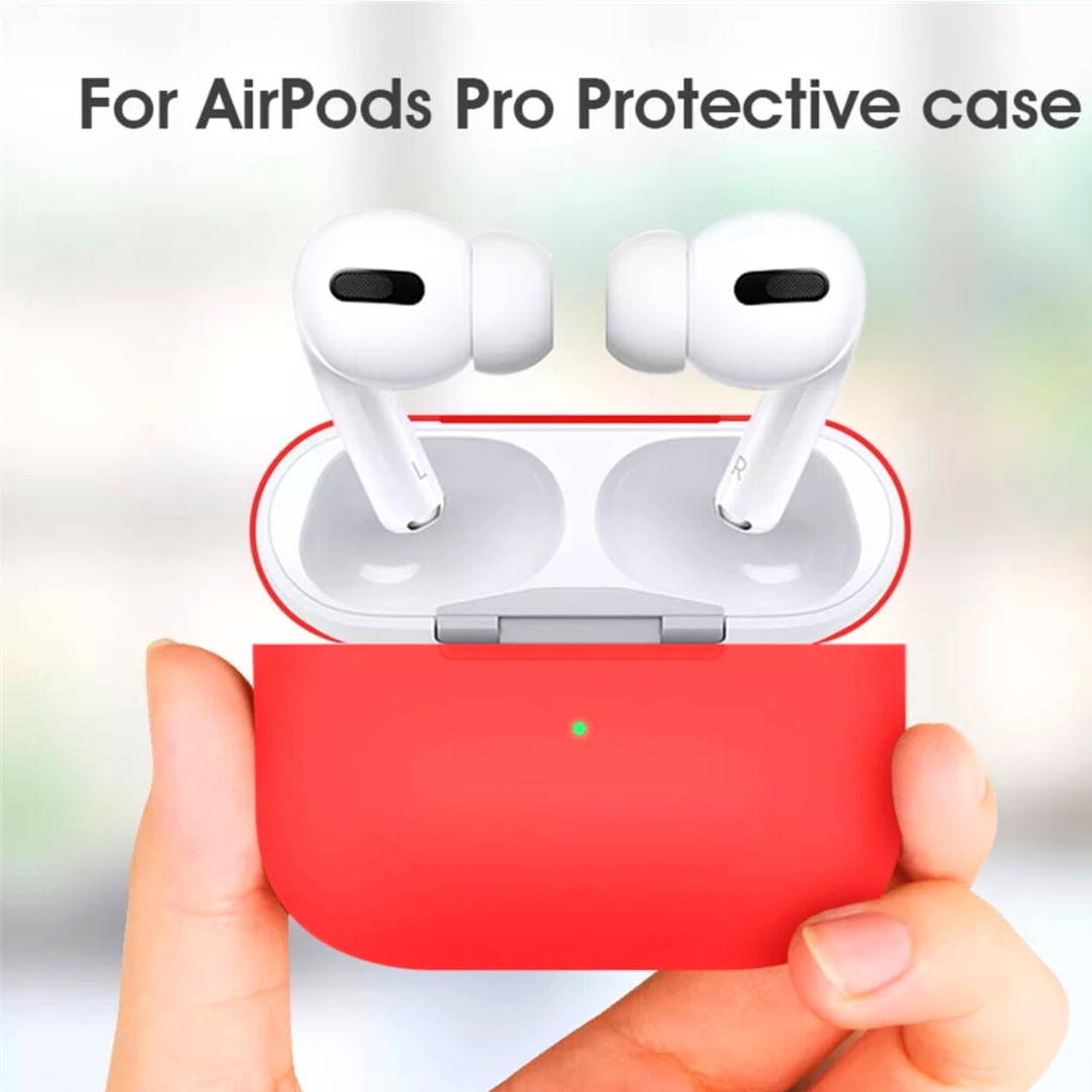 6 in 1 Silicone Protective Airpods Case Skin Cover For Aple Air-Pods ...
