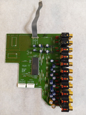 ONKYO TX-DS989 ver2 AV Receiver PRE OUT & DVD VIDEO IO PCB NCAF6814 ...