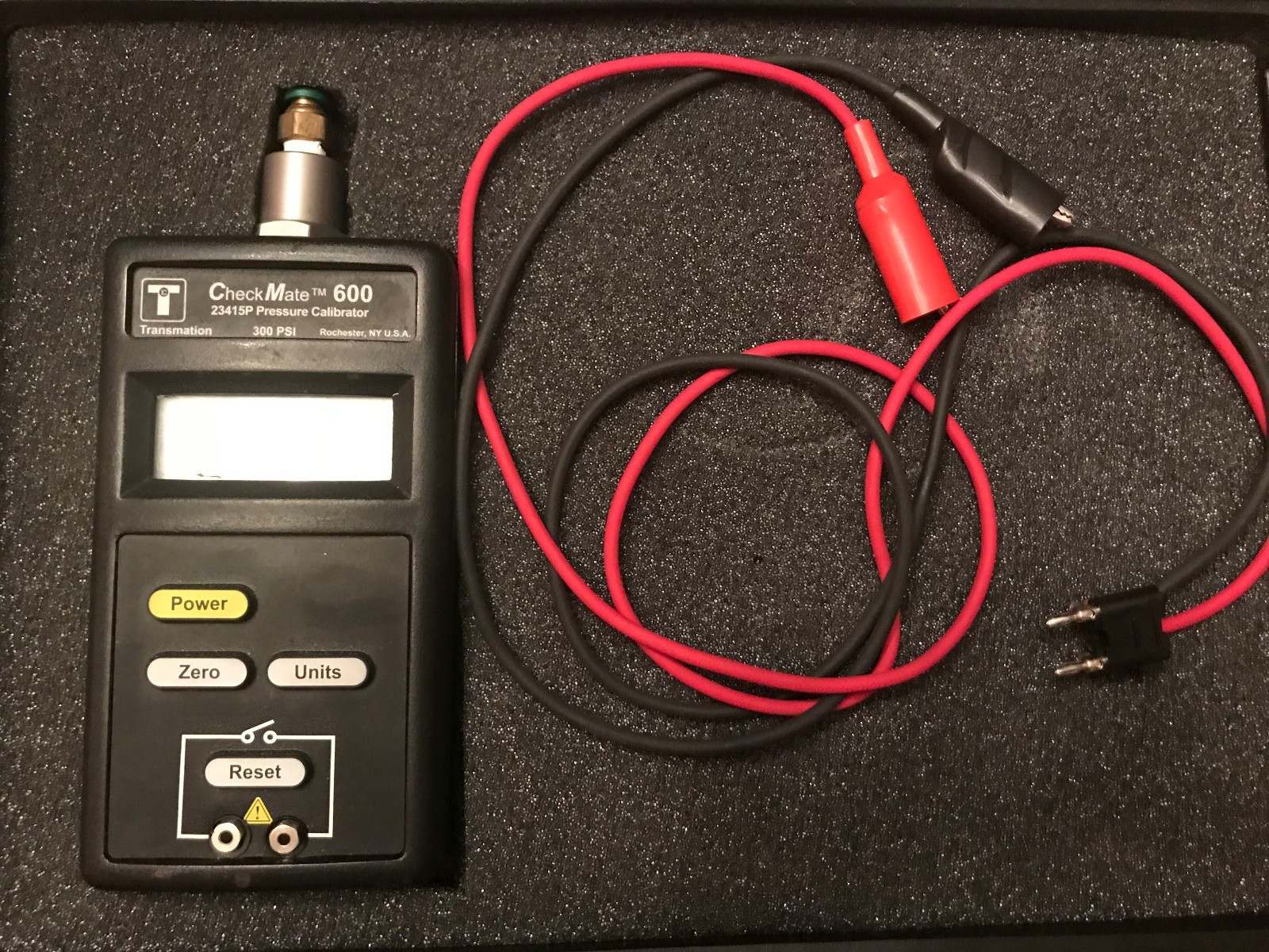 Transmation CheckMate 600 Pressure Calibrator 23415P | eBay