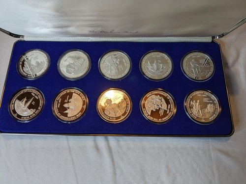The Christopher Columbus 500th Anniversary Silver Proof (10) Coins ...