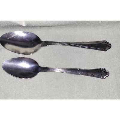 Soup and Serving spoon ~ Venice ~ Royal Norfolk | eBay