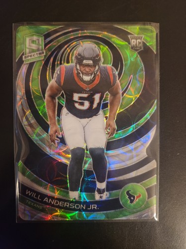 /30 2023 Spectra Green Die-Cut #113 Will Anderson (RC) - DPOY *TEXCARDS ...