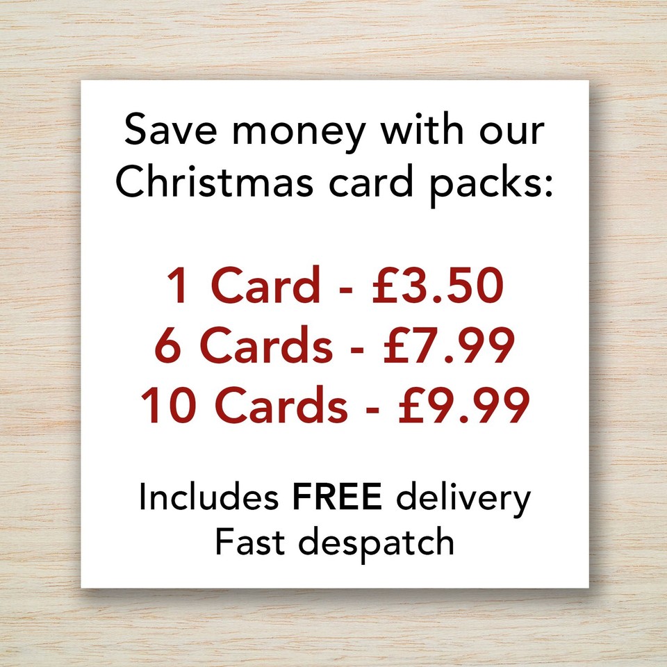 Pug Happy New Year 2024 Card & Packs - Celebrations Champagne Pug Dog ...