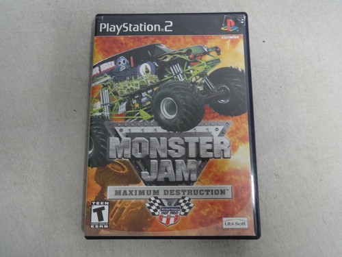 Monster Jam Maximum Destruction Playstation 2 PS2 Game Complete Free ...