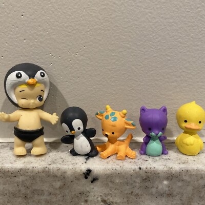 Twozies Slippa & Frostco Penguin, Stretch Giraffe, Webster Duck & Jam ...