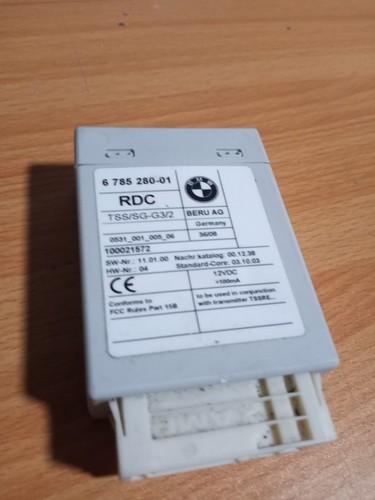 Bmw E90 E92 E93 Tire Pressure Control Module TPCM RDC 6785280 | eBay