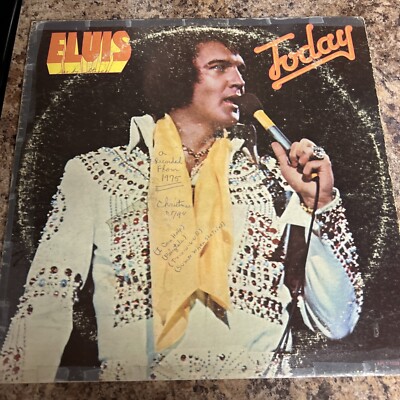 Elvis Today Elvis Presley LP APL1-1039 Tan Label First Press (Vinyl ...