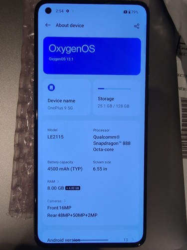 OnePlus 9 - 128 GB - factory Unlocked - LE2115 | eBay