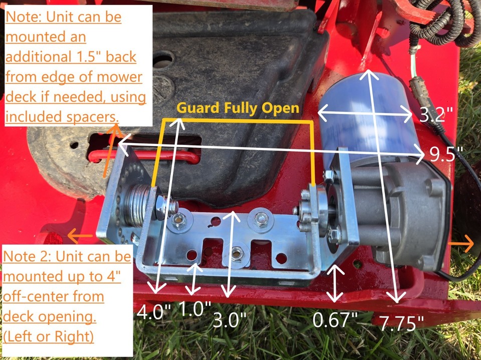 'The Green Guard [HD2]' - Motorized Chute Blocker w/Rubber Guard ...