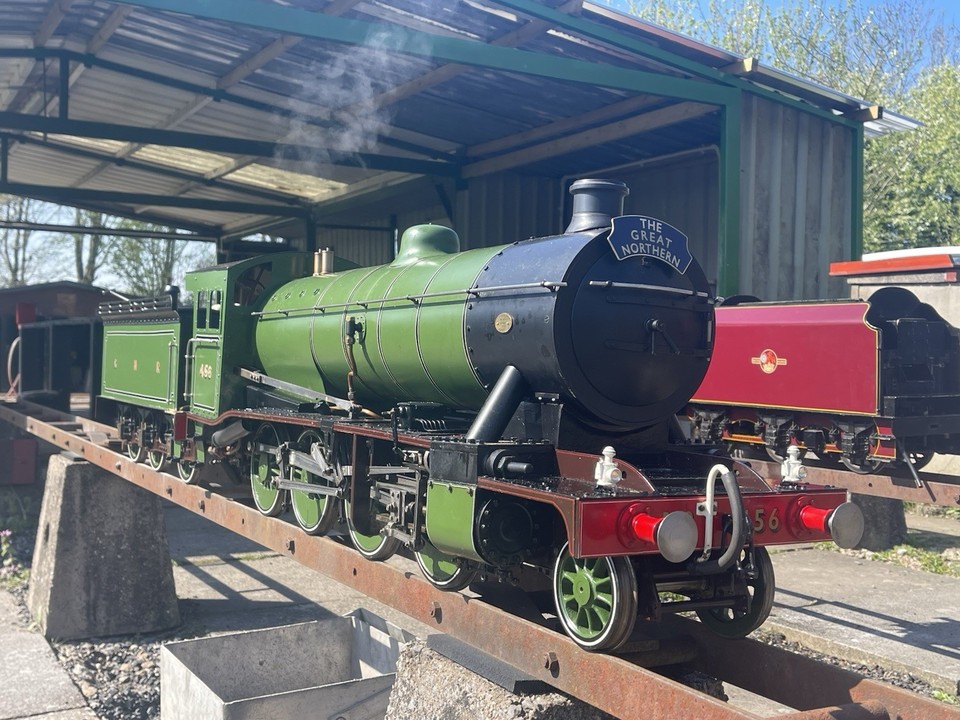 5” Gauge GNR 2-8-0 Gresley O1 Live Steam Locomotive In Green | eBay UK