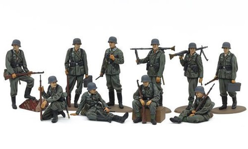 TAMIYA 32602 MAQUETTE MILITAIRE WWII WEHRMACHT INFANTRY SET 1/48 | eBay