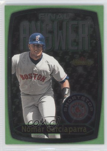 2000 Fleer Showcase Final Answer Nomar Garciaparra #9FA 0b3 | eBay UK