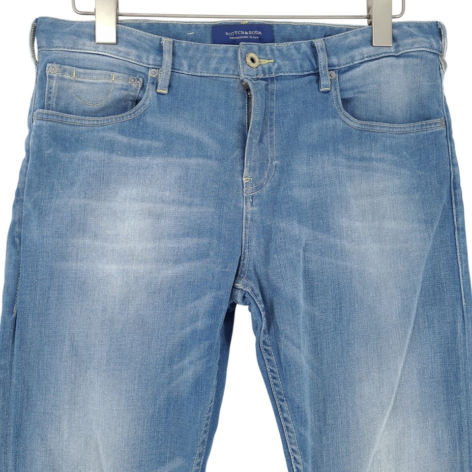 Scotch & Soda Jeans Skim Men Stretch Slim Skinny Co3 Size W32 L34 | eBay