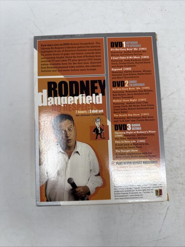 Rodney Dangerfield No Respect: The Ultimate Collection (DVD, 2004, 3 ...