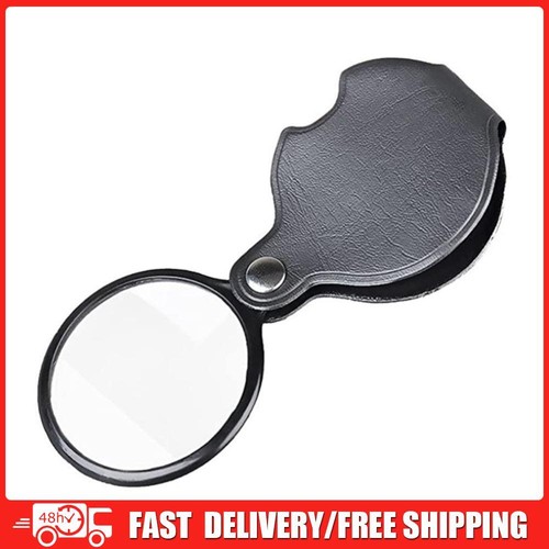 5X Letter Mini Pocket Magnifier Monocle Foldable Reading Magnifying ...