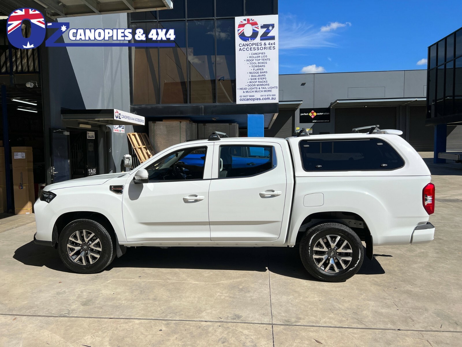 LDV T60 Dual Cab Canopy 2018 to Current Lift up or Sliding side windows ...