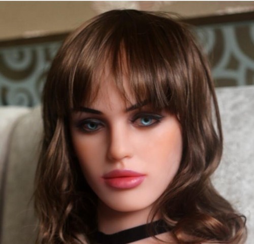 (Only Head)Sex Doll Head Full Skeleton Love Toys TPE Oral Sex Toys For ...