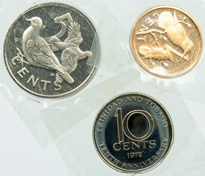 Lot of 3 Old WORLD COINS Authentic Collection Vintage Group DEAL GIFT ...