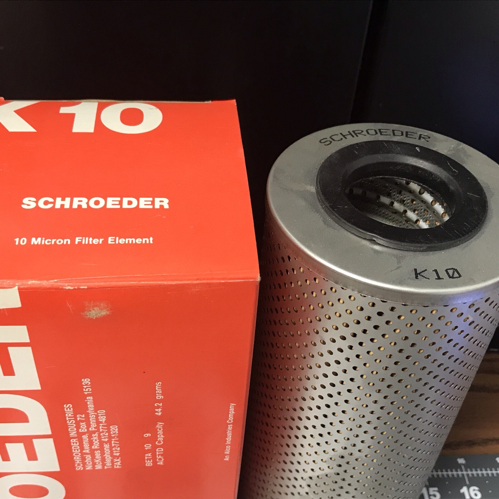 SCHROEDER K10 Genuine Micron Filter (LA31l) | eBay