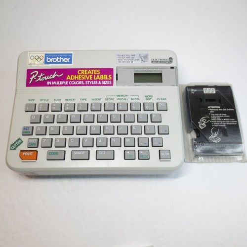 Brother P-Touch III Electronic Labeling System Model PT-10 | eBay