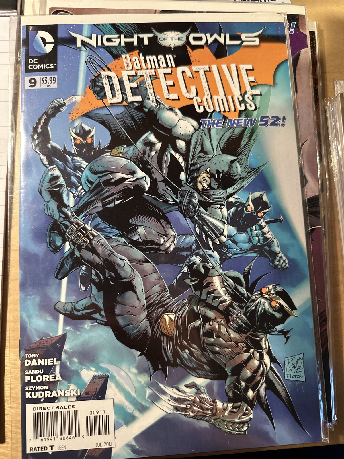 * Detective Comics #9 * BATMAN - NIGHT OF THE OWLS … DC Comics 2012 ...