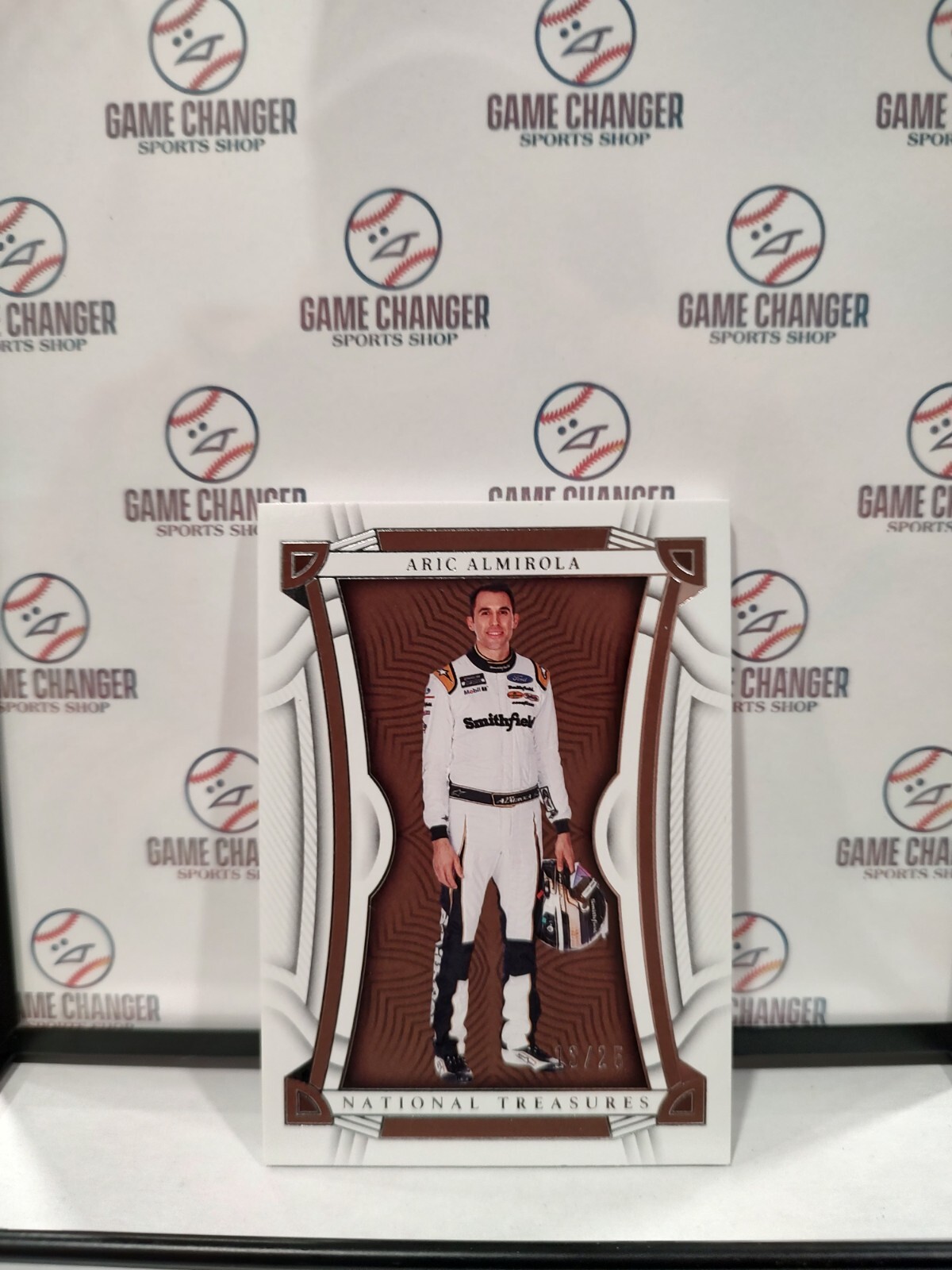 Aric Almirola 2023 National Treasures NASCAR #RDT-AAM Race Day ...