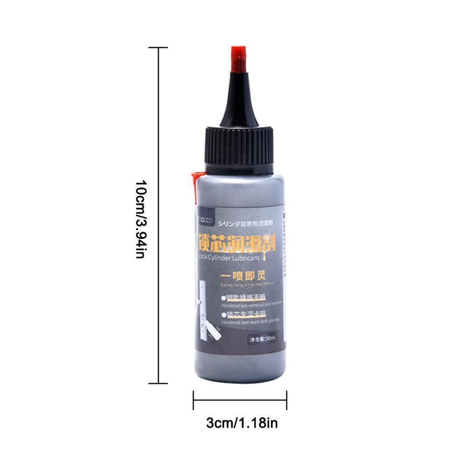 50ML Graphite Fine Powder Lubricant For Lock Cylinder Cars Padlock ...