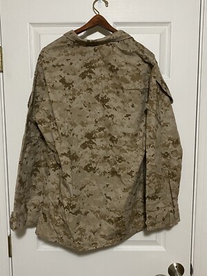 2 Each USMC Marine Desert Digital Camo Coat / Medium Reg Combat Uniform ...