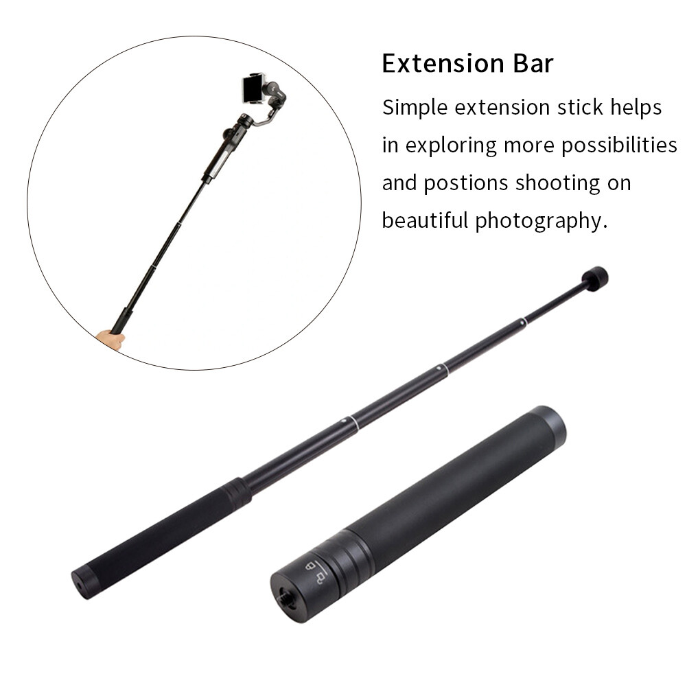 Extension Pole Lightweight Smooth Aluminium Alloy Handheld Gimbal ...