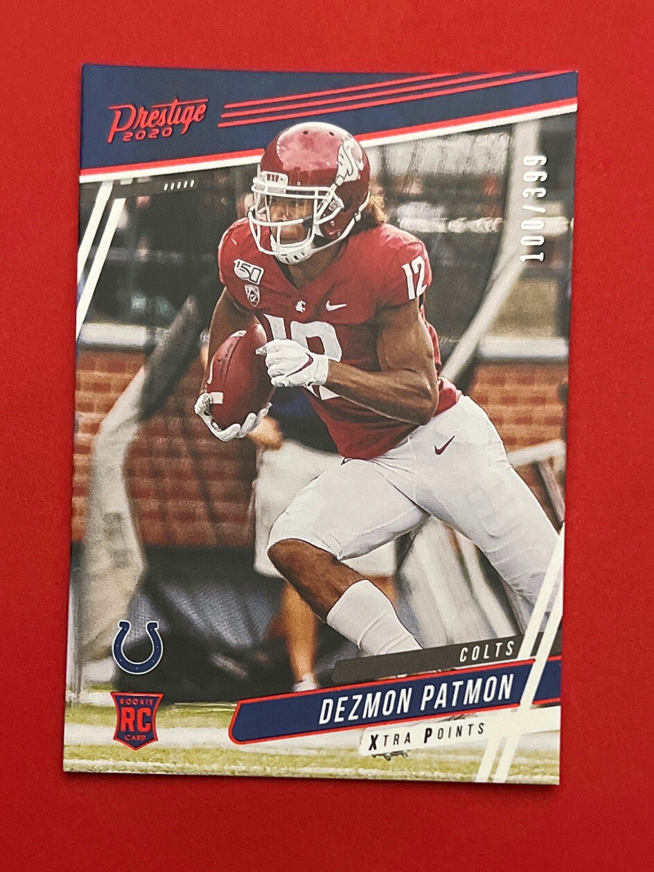 Dezmon Patmon ~ 2020 Panini Prestige ~ Red /399 ~ Rookie RC | eBay