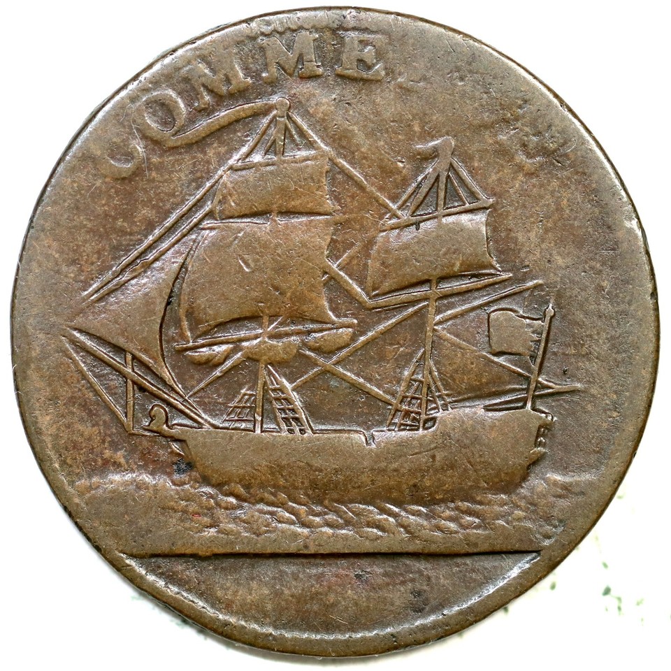 1781 North American Token Colonial Copper Coin | eBay