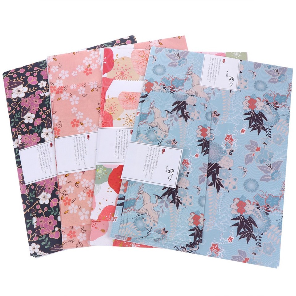 4 Sets Ancient Style Note Paper Writing Paper Letter Stationery Paper ...