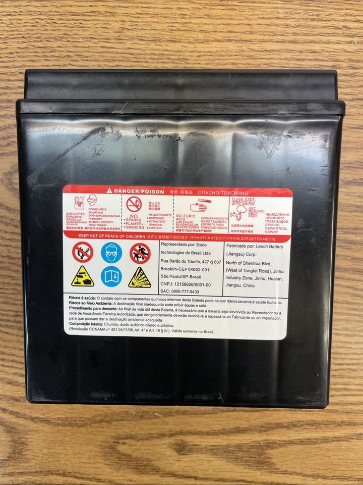 BMW R1200RT 2014 TO 2018 AGM BATTERY PART # 61218531121 | eBay