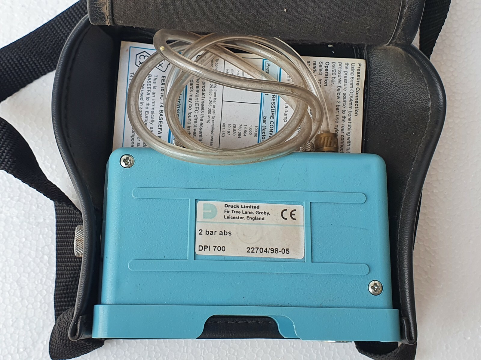 Druck DPI 700 Digital Pressure Indicator Gauge Range 2 Bar ABS for sale ...